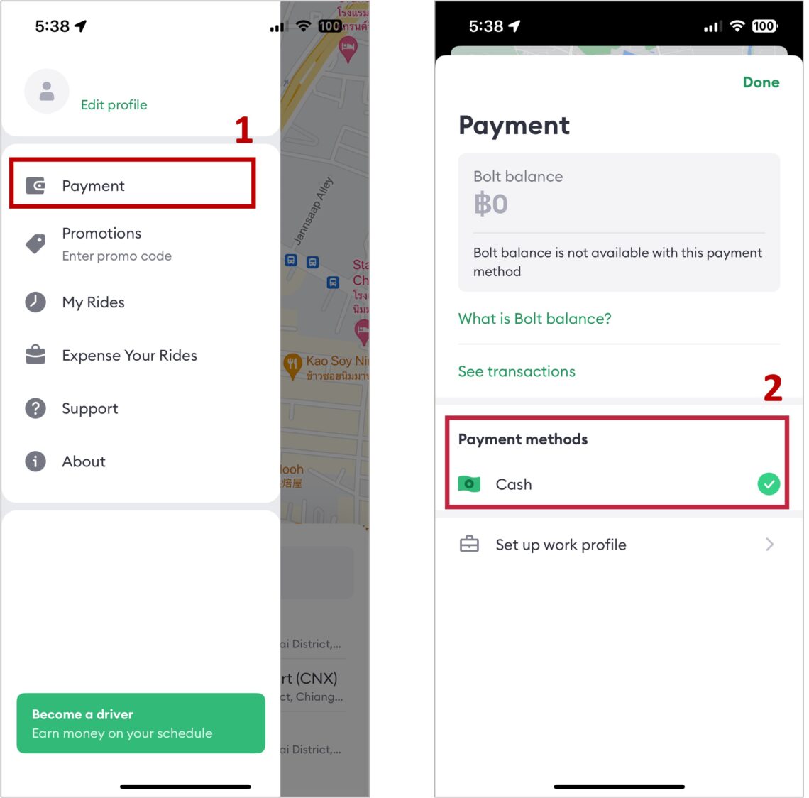【泰國叫車APP推薦】BOLT使用心得與教學｜註冊流程、優缺點比較、付款方式