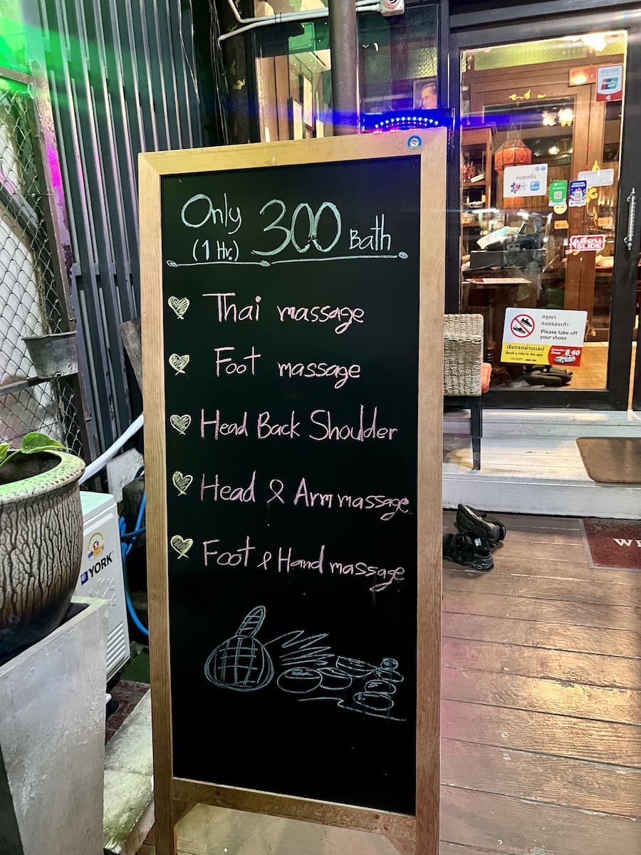 【清邁按摩】The Artist Spa｜尼曼區高CP值泰式按摩推薦，一小時300泰銖超划算