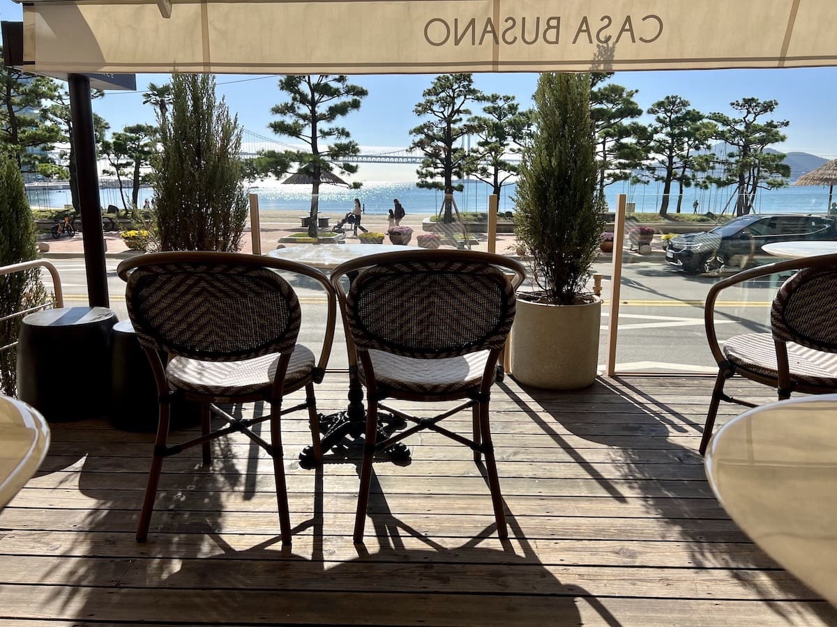 【釜山早餐推薦】Casa Busano Terrace｜廣安里海景咖啡廳，必吃佛卡夏三明治